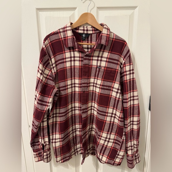 Volcom | Shirts | Mens Volcom Plaid Flannel | Poshmark